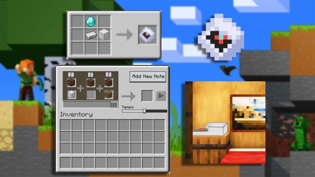 Minecraft player shares interesting concept idea for craftable music ...