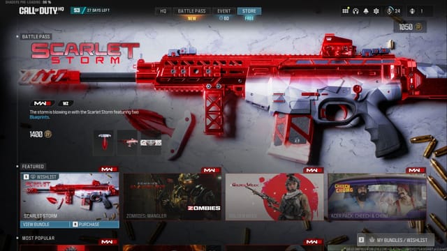Scarlet Storm bundle in MW3 and Warzone: Price, what's included, and is ...