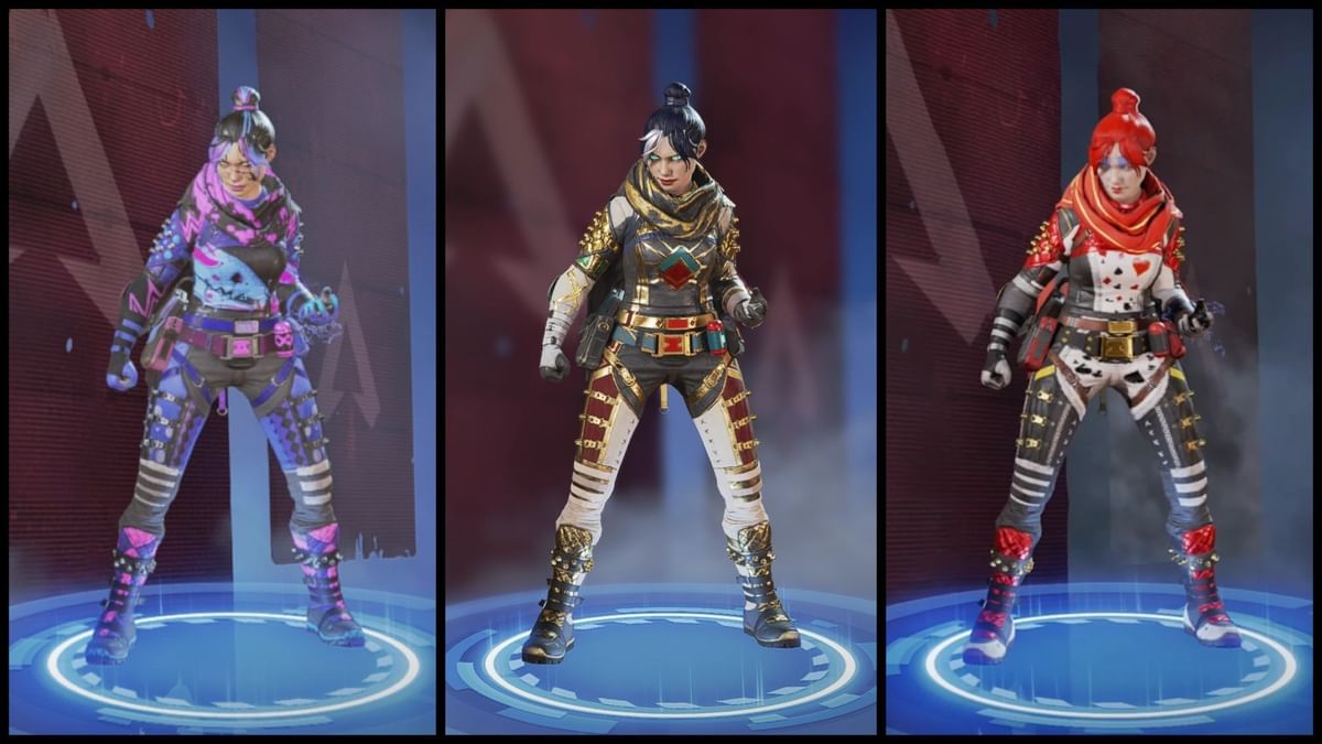 All Wraith skins in Apex Legends