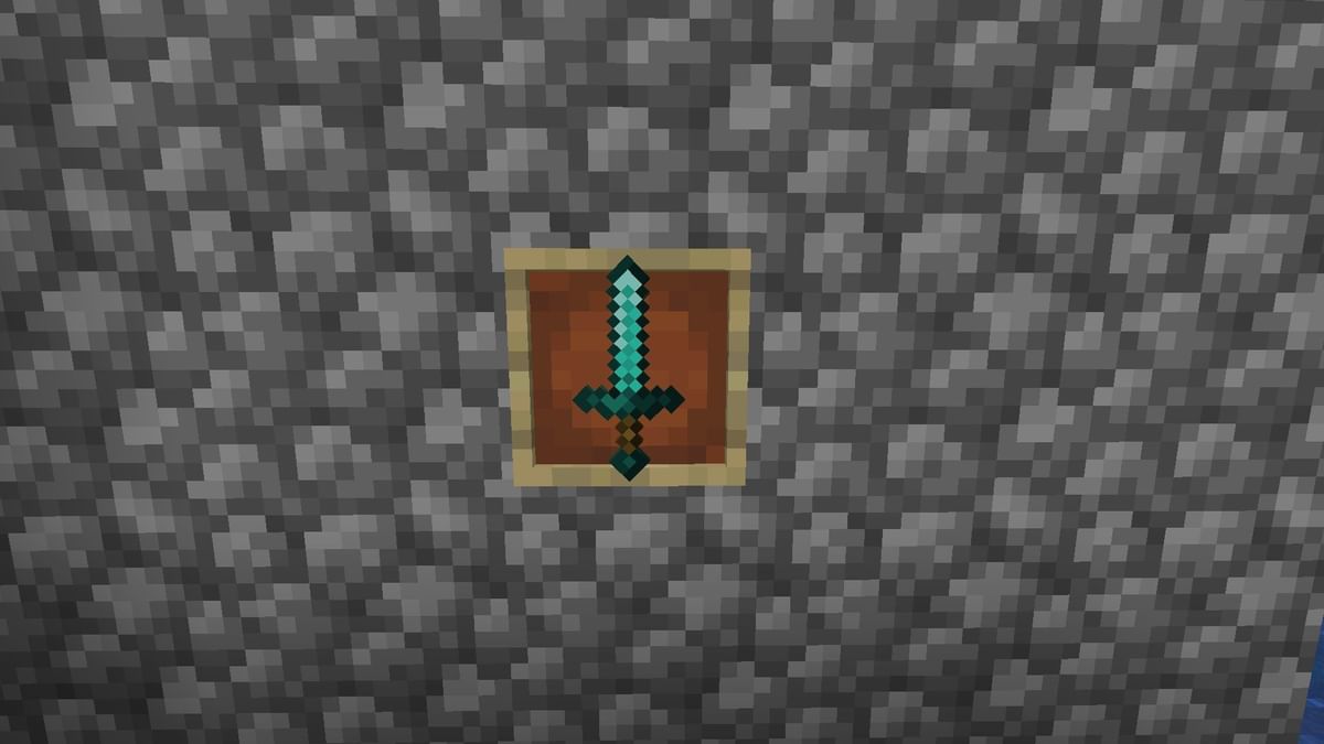 How to make an item frame in Minecraft
