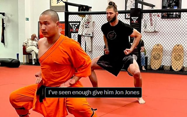 "This is normal for him atp" - Fans react to Jiri Prochazka training ...