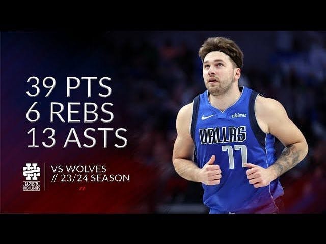 Luka Doncic stats vs Minnesota Timberwolves | Numbers and more ahead of ...