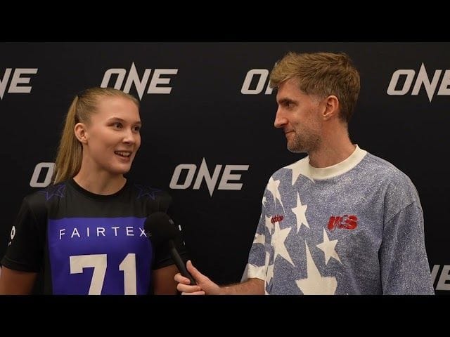 ONE Fight Night 22: "I'm very proud" - Smilla Sundell reflects on ...