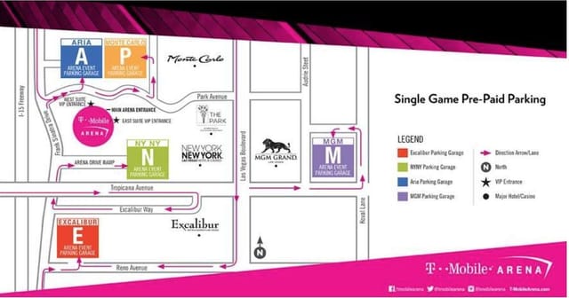 Vegas Golden Knights stadium - History, Capacity, Seating Chart ...