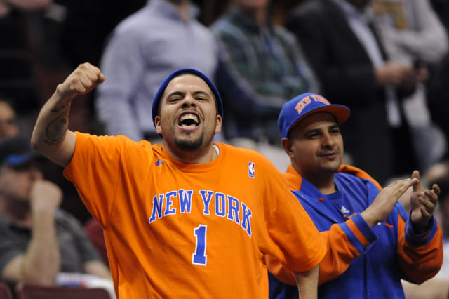 WATCH: Knicks fan gets thrown out of Game 6 at halftime as 76ers ...