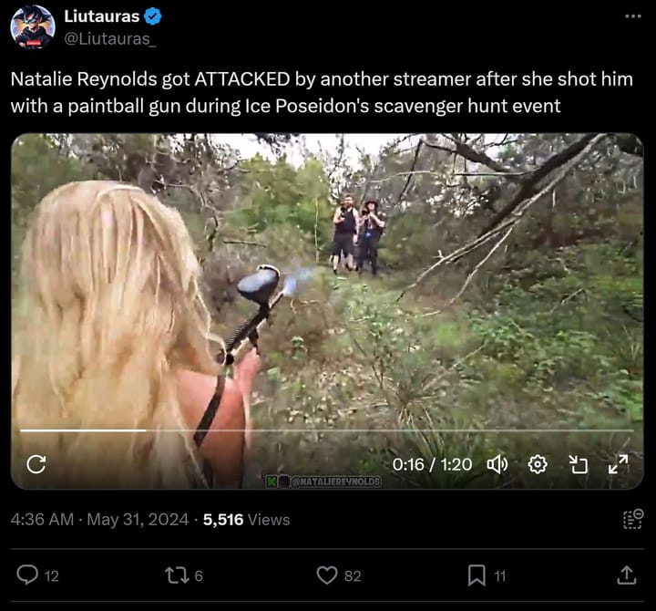 Controversial personality Natalie Reynolds assaulted on livestream ...