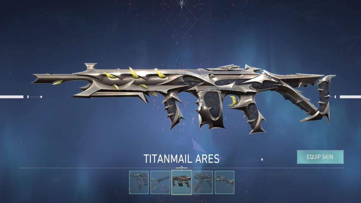 Valorant Ares tier list: All skins ranked from best to worst