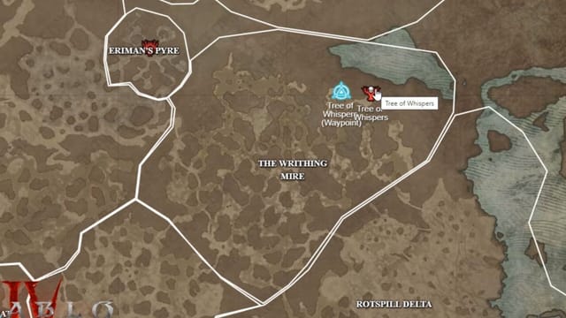 Diablo 4: Where to find the Tree of Whispers