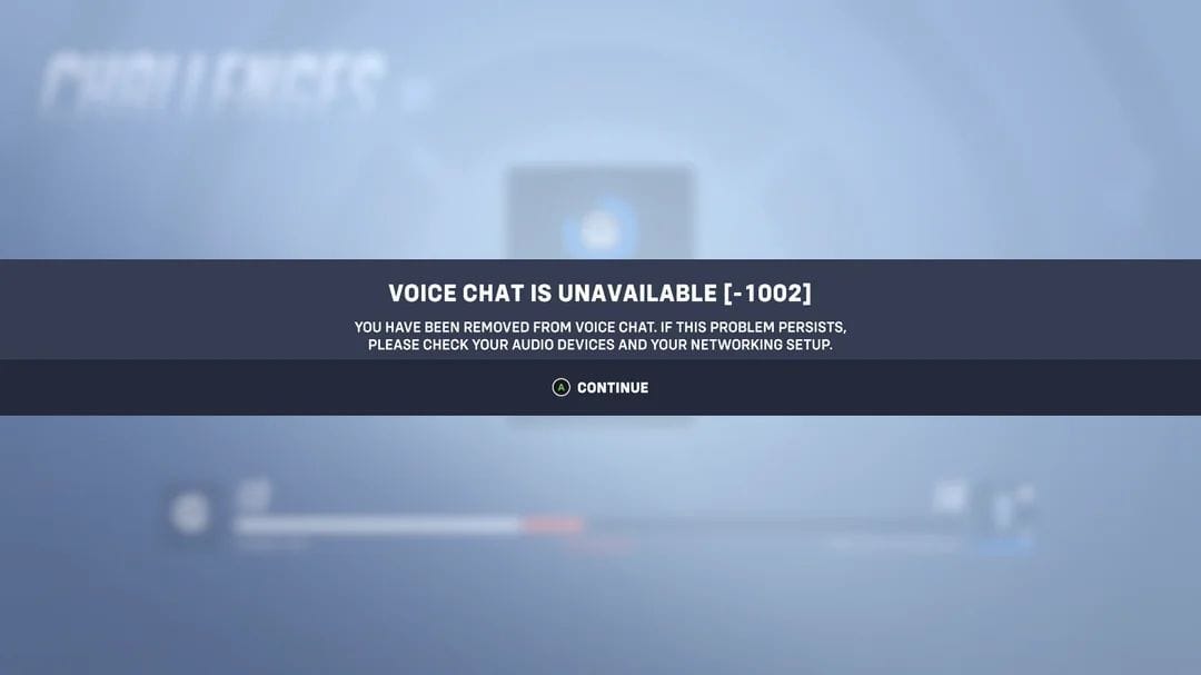 Overwatch 2 voice chat error [-1002]: Possible fixes, reasons, and more