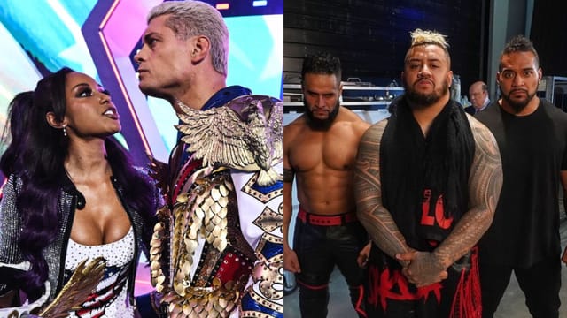 Brandi Rhodes sends a message to new Bloodline members Tanga Loa and Tama Tonga