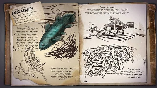 ARK Survival Evolved Coelacanth taming guide