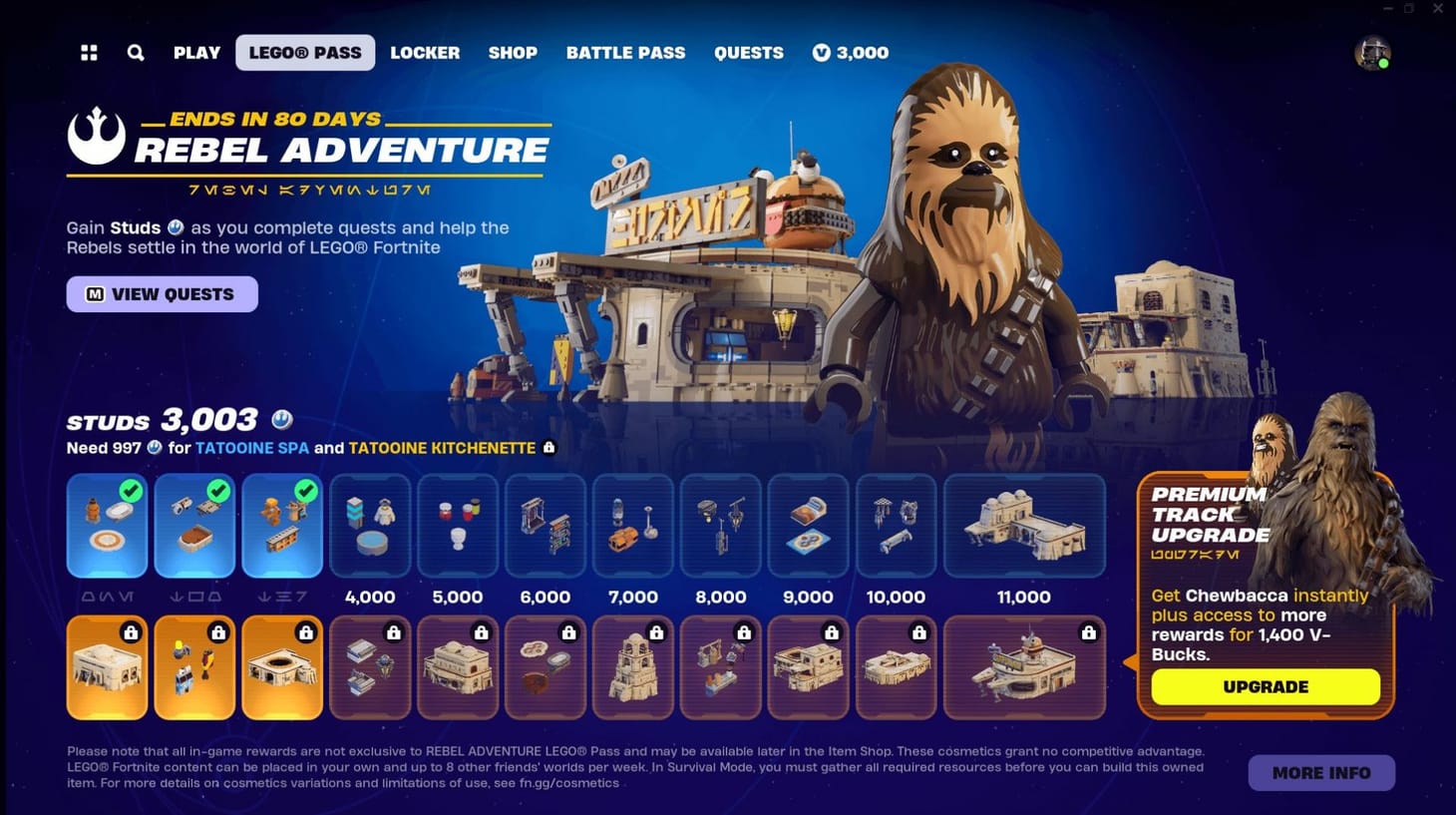 “Wookie numbers”: Fortnite community hilariously reacts to player’s collection of Chewbacca presets