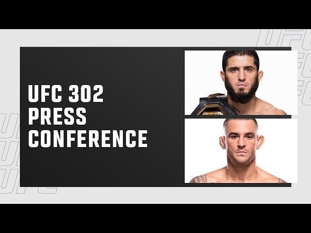 UFC 302 Press Conference highlights: Heated Islam Makhachev-Dustin ...