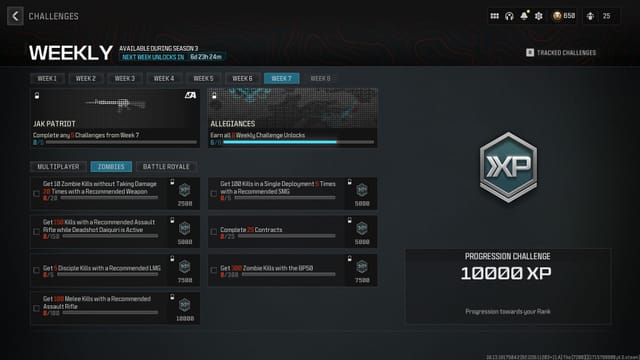 MW3 and Warzone Season 3 Week 7 challenges: How to complete, rewards ...
