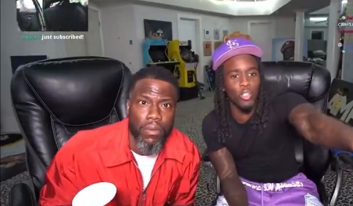 5 hilarious moments from the Kai Cenat-Kevin Hart Twitch stream that you must see