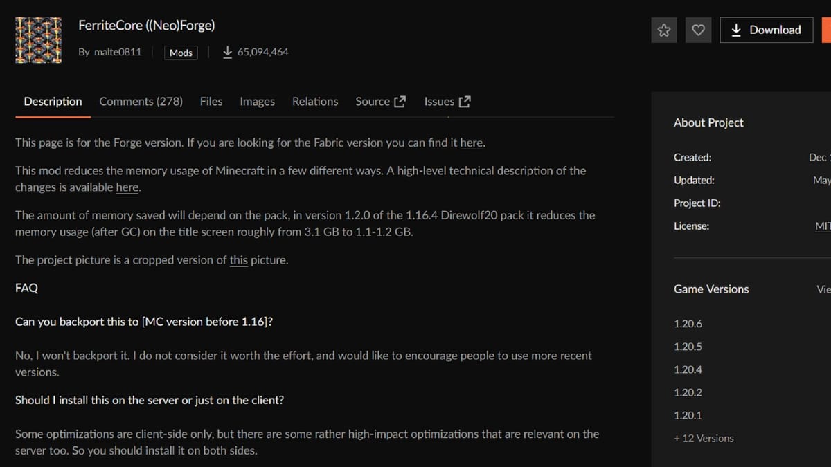5 best performance mods like Optifine for Minecraft