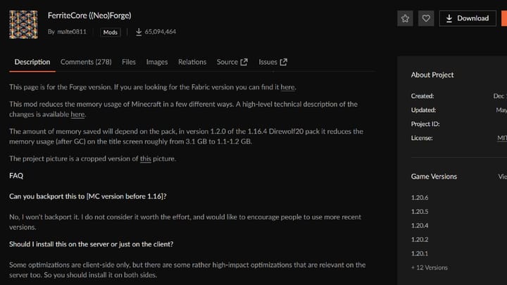 5 best performance mods like Optifine for Minecraft