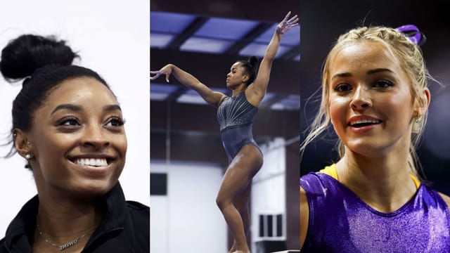 Simone Biles and Olivia Dunne react to Zoe Miller's stunning photos after announcing retirement ...