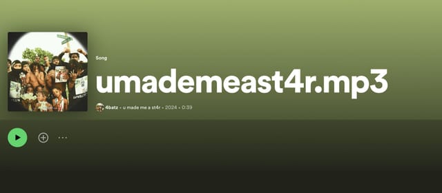 A track-by-track review of 4Batz's debut mixtape 'u made me a st4r'