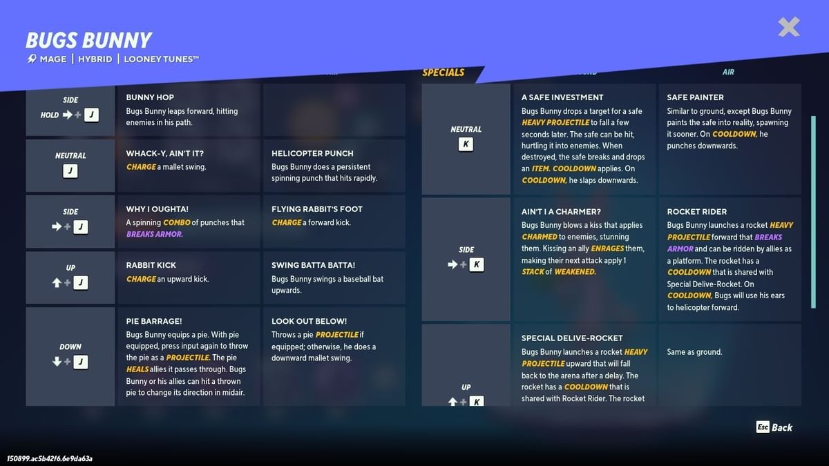 MultiVersus Bugs Bunny guide: Best combos, perks, how to unlock, and more