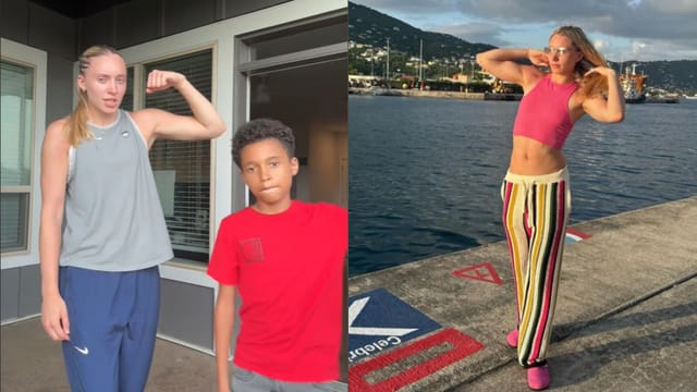 UConn's Paige Bueckers dances with brother Drew in newest TikTok video ...