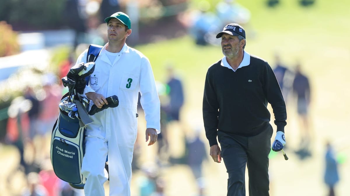 Who is the caddie for Jose Maria Olazabal? Meet Lorenzo Gagli