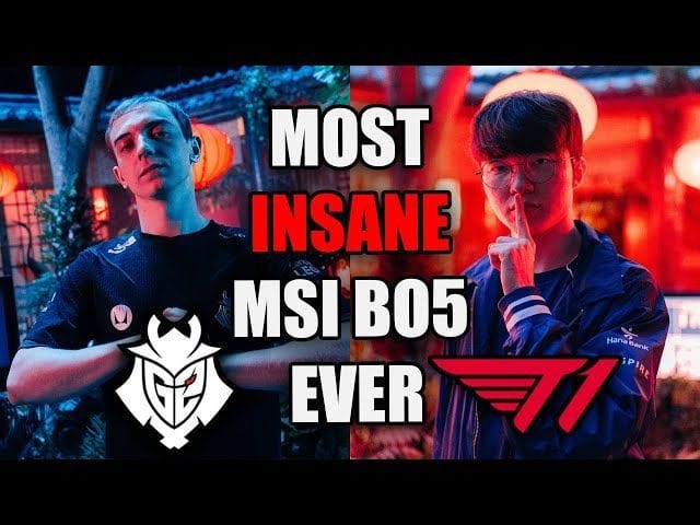G2: G2 Esports vs PSG Talon League of Legends MSI 2024 Bracket Stage ...