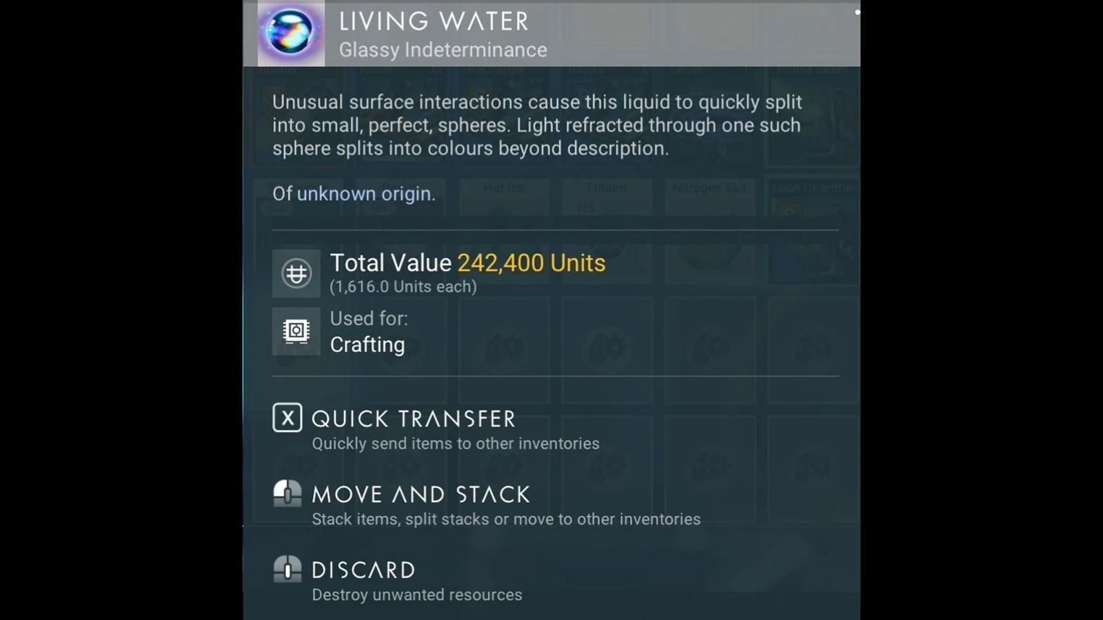 Living Water in No Man's Sky, explained