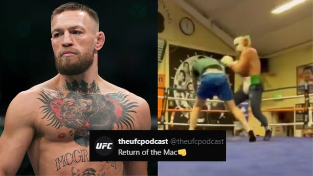 "Return of the Mac", "Against another nobody" - Fans react to Conor ...