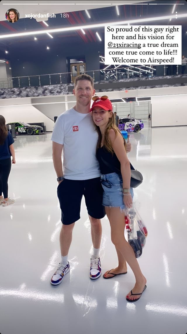 "So proud of this guy" - Jordan Fish celebrates Denny Hamlin’s dream ...