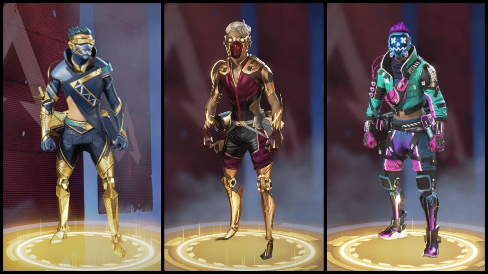 All Octane skins in Apex Legends