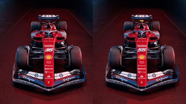 In Pictures: Ferrari launches their much-anticipated ‘blue’ Miami GP livery