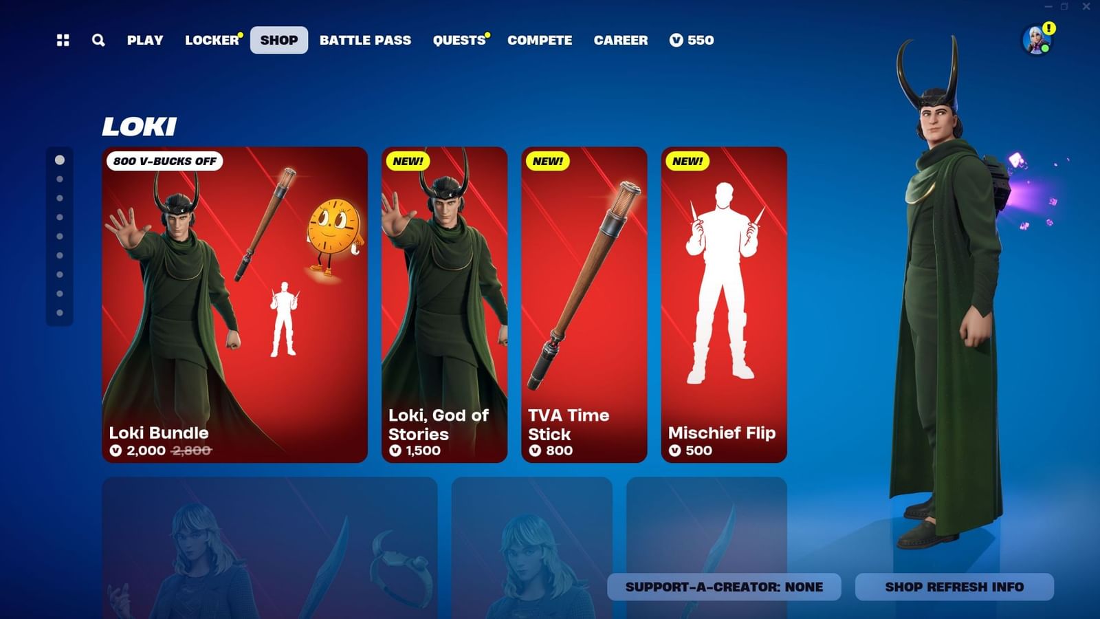 How to get Loki God Of Stories skin in Fortnite