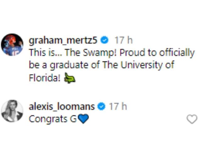 Alexis Loomans: “Congrats G” - Graham Mertz’s GF Alexis Loomans reacts ...