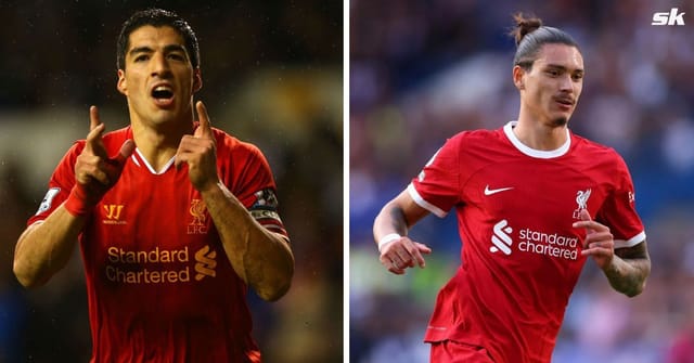 Luis Suarez sends message of support to Darwin Nunez amid Liverpool struggles
