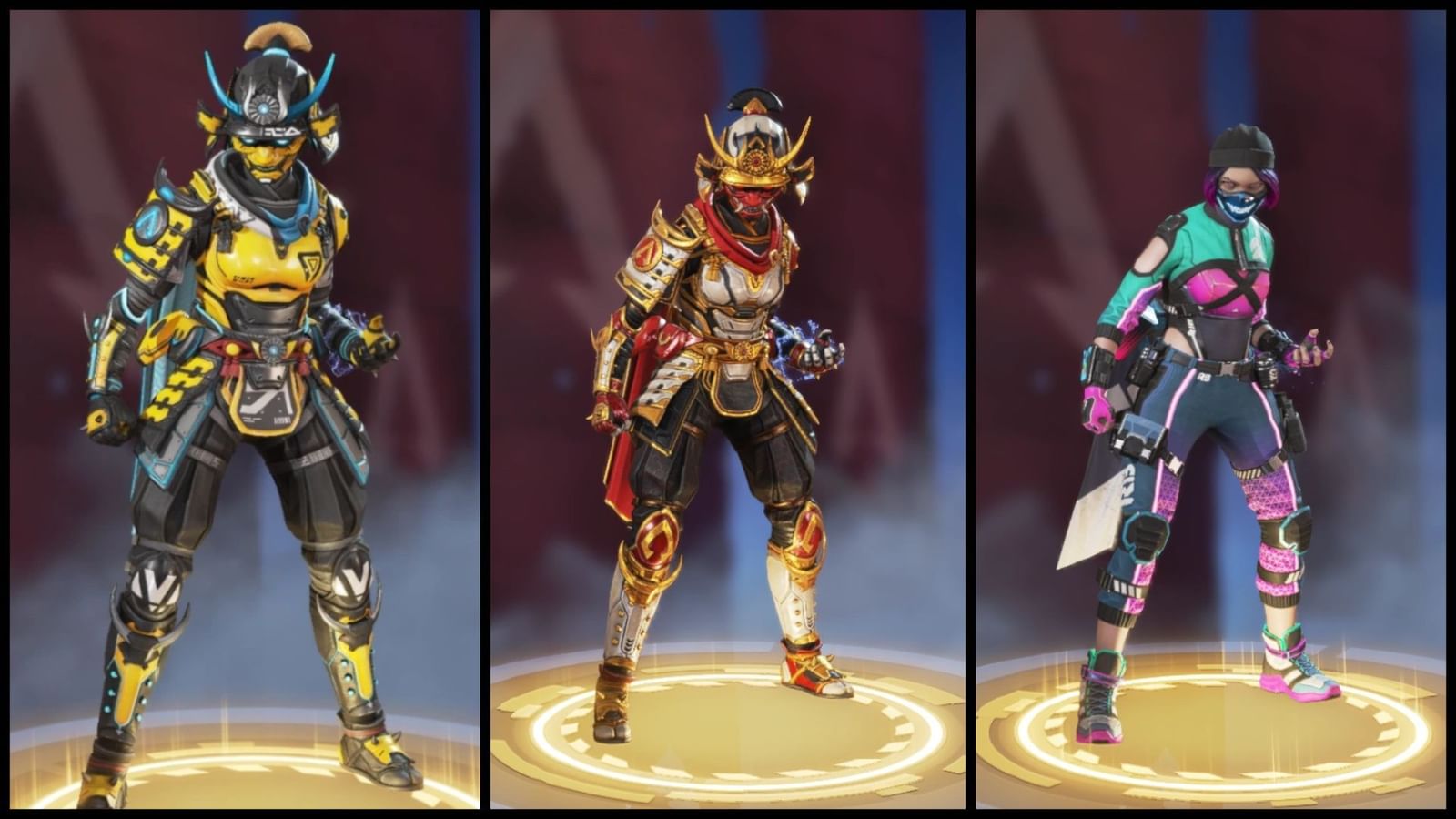 All Wraith skins in Apex Legends