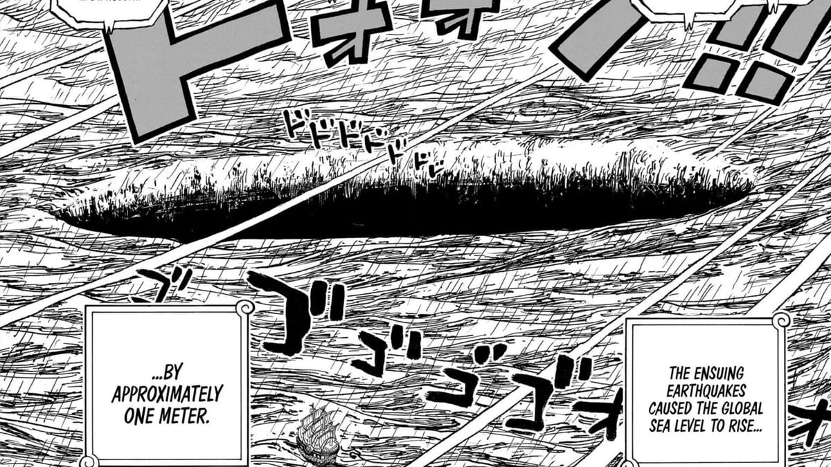 One Piece could be Oda's take on the real world after a Climate-change ...