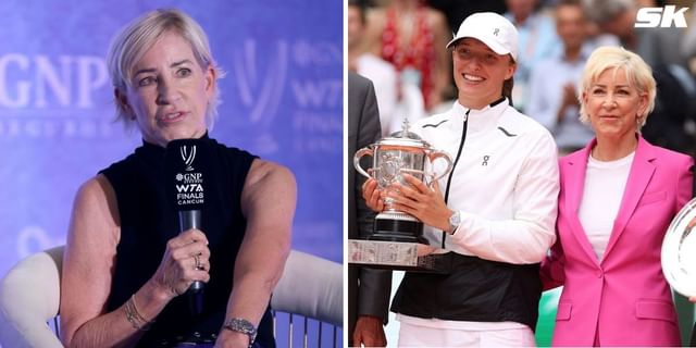 Chris Evert believes Iga Swiatek can 'absolutely' surpass her French Open record: "She just has ...