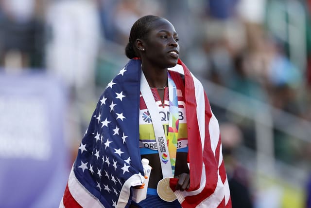 American record holder Athing Mu withdraws from Prefontaine Classic ...
