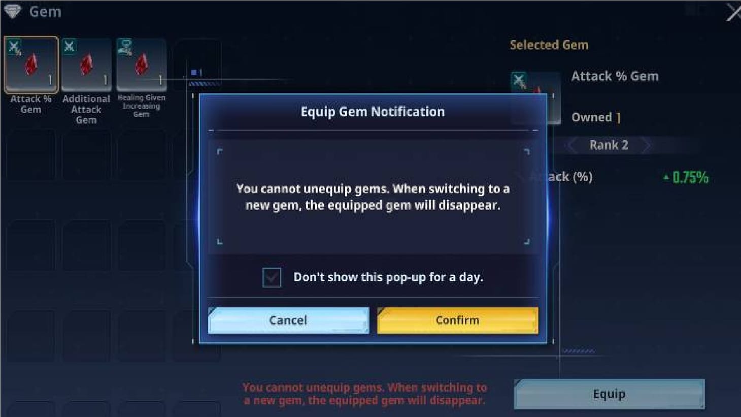Solo Leveling Arise new Gem system explained