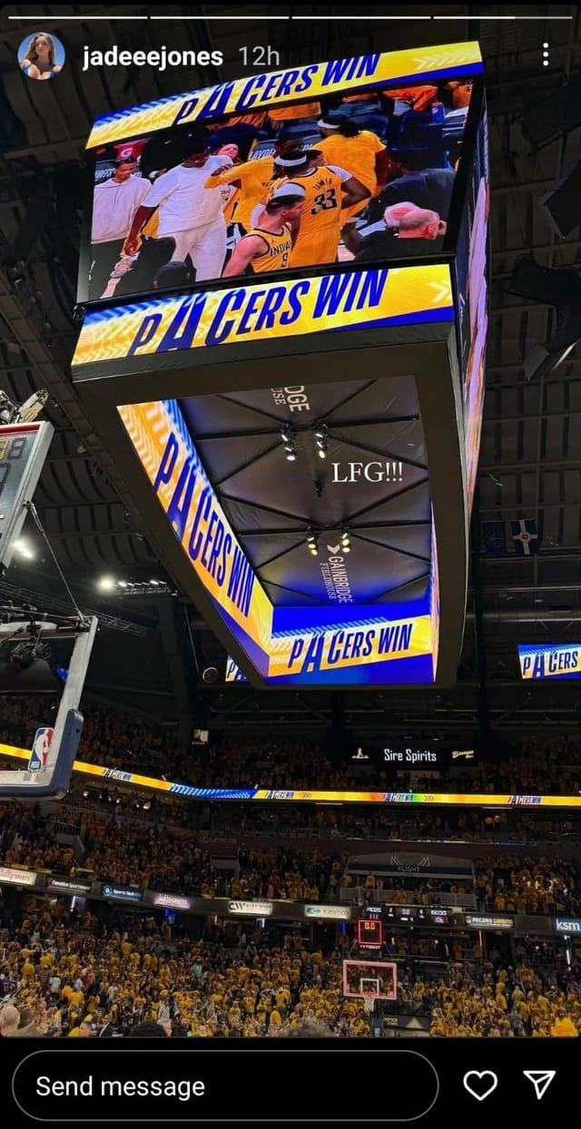 “LFG!!!” - Jade Jones ecstatic as boyfriend Tyrese Haliburton leads ...