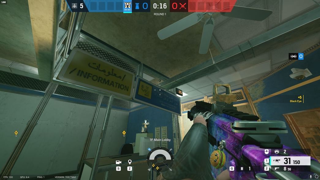 Vakyrie camera spots: Best Valkyrie camera spots in Rainbow Six Siege ...