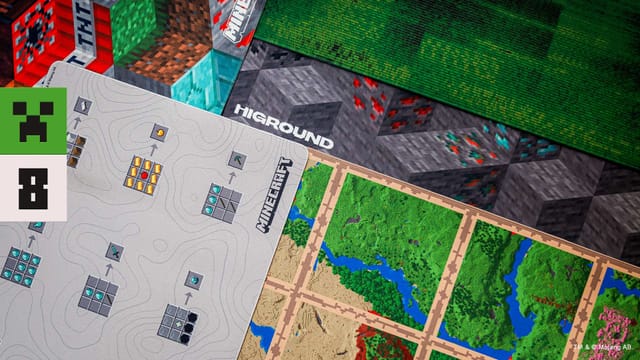 Minecraft announces official keyboards and mouse pads merchandise