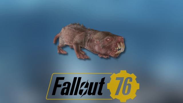 Where to find mole rats in Fallout 76