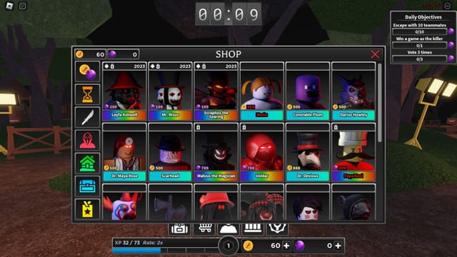 Survive the Killer: Killer guide