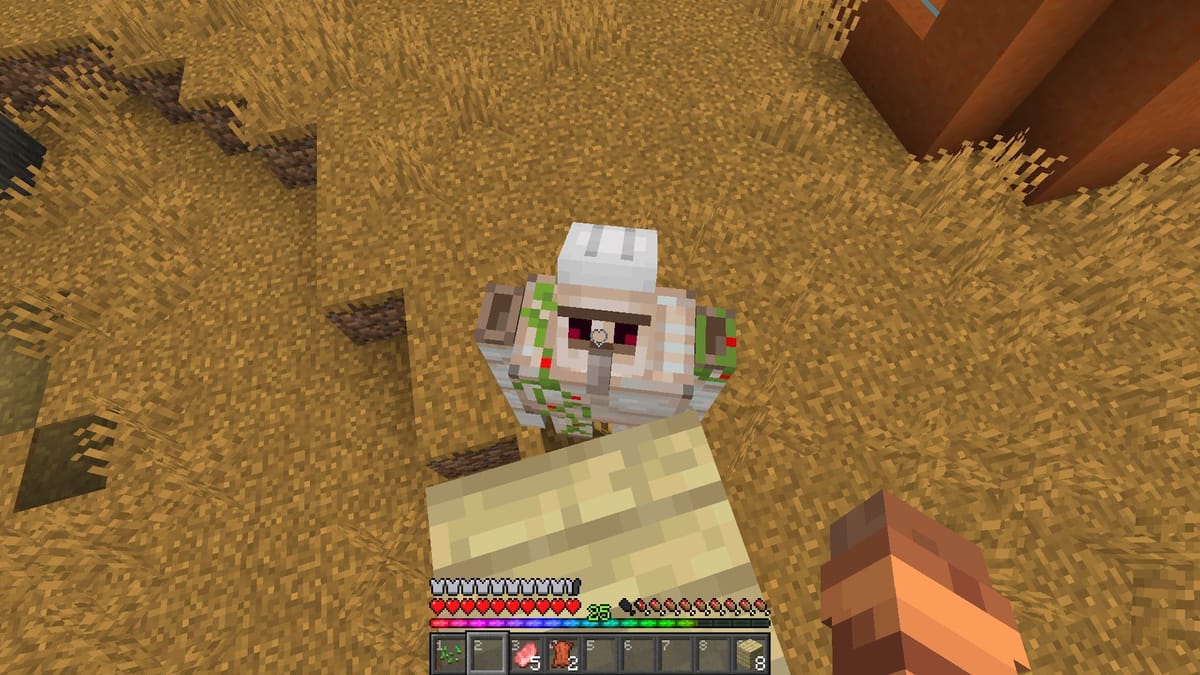 How to kill iron golem in Minecraft easily