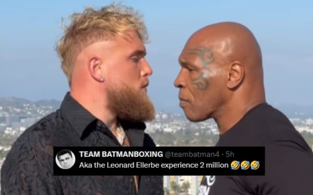 "Aka the Leonard Ellerbe experience" - Fans react to Jake Paul vs. Mike ...