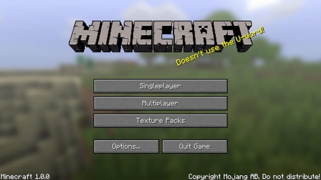 When was Minecraft 1.0 released?