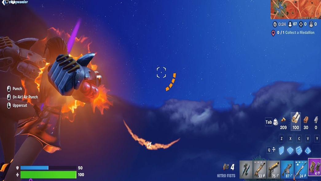 Where to find Nitro Fists in Fortnite Chapter 5 Season 3