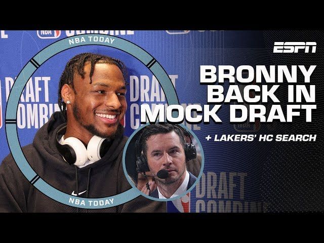 WATCH: LeBron James, Anthony Davis and Lakers' reported trade target attend Bronny James' pro day